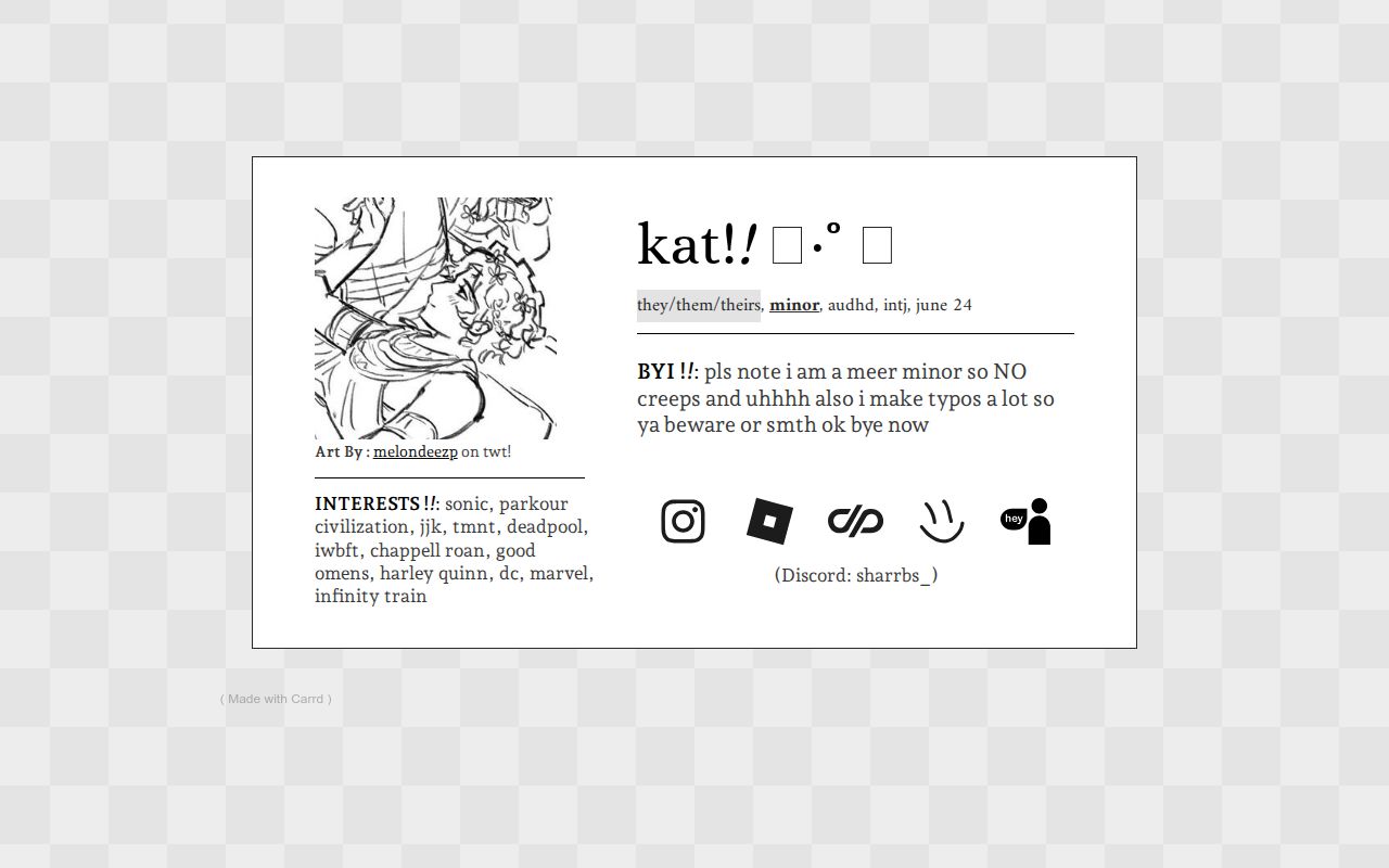 Info abt kat!!